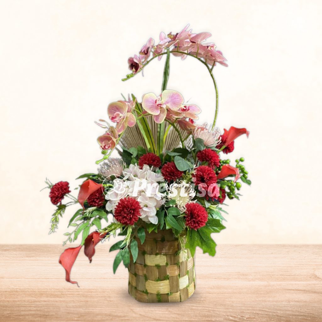 KARANGAN BUNGA MEJA – BUNGA ARTIFICIAL – INDONESIA – 2 – Prestisa