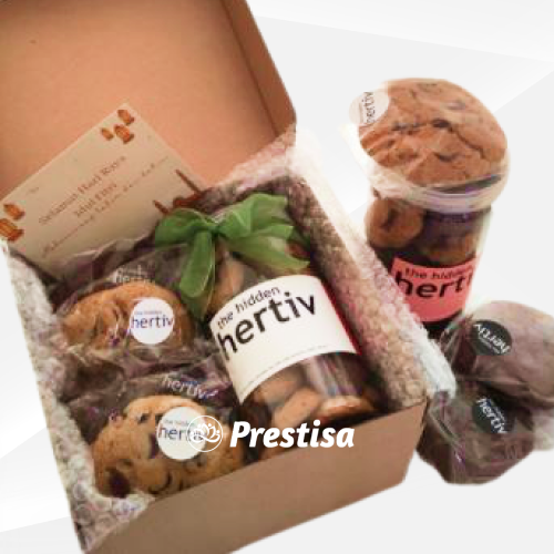 HAMPERS COOKIES BOX COKLAT – 2 – Prestisa