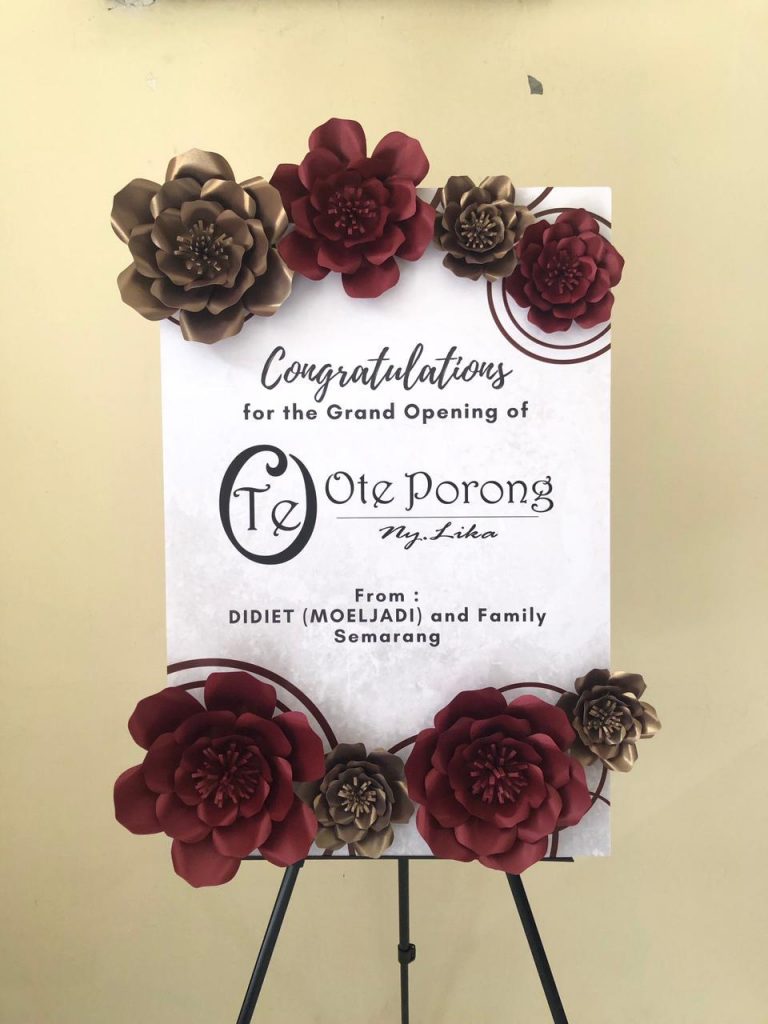 Paper Flower Board – Congratulation 10 – Prestisa