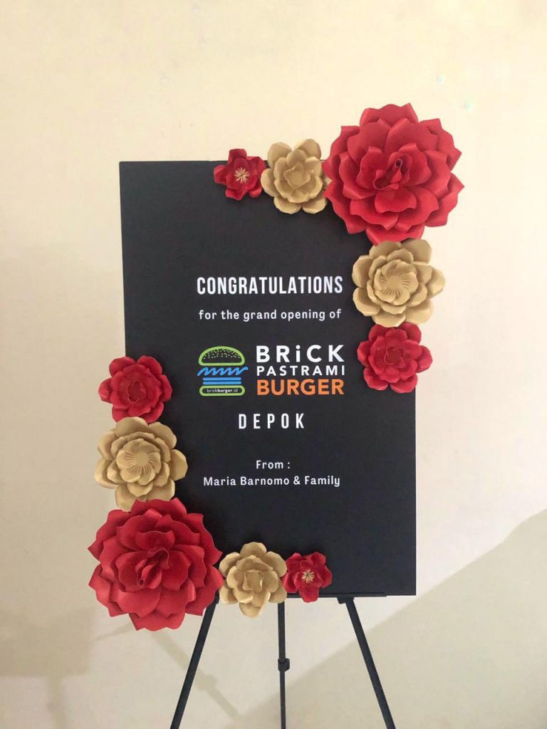 Paper Flower Board - Congratulation 6 - Pesan Online & Delivery ...