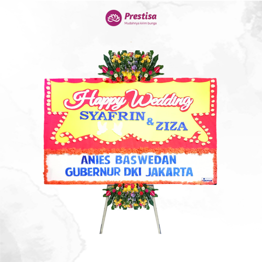 Bunga Papan Wedding-Gorontalo-705 - Pesan Online & Delivery Indonesia ...