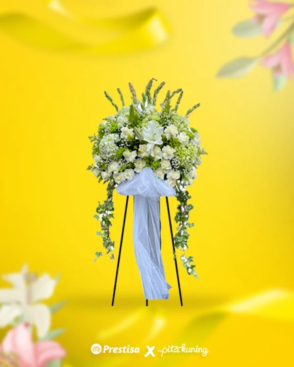 Standing Flower Duka Cita - Pita Kuning - 01 - Pesan Online & Delivery ...