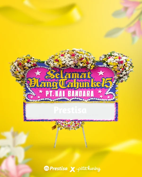 Bunga Papan Congratulation - Pita Kuning - 03 - Pesan Online & Delivery ...